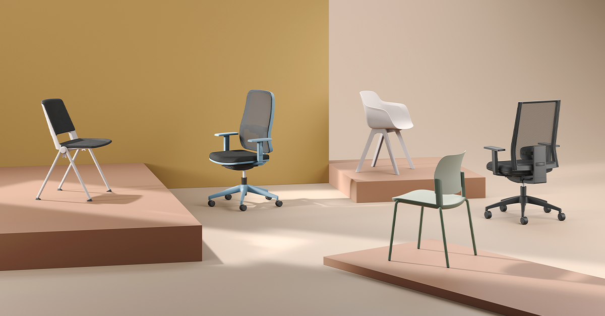 CERANTOLA: Office and Waiting Chairs, Seating Components