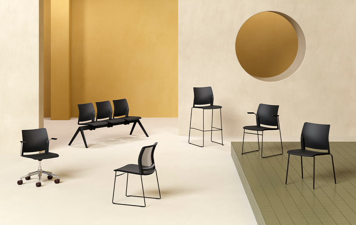 Alpha - Meeting, conference and waiting room chairs | Cerantola
