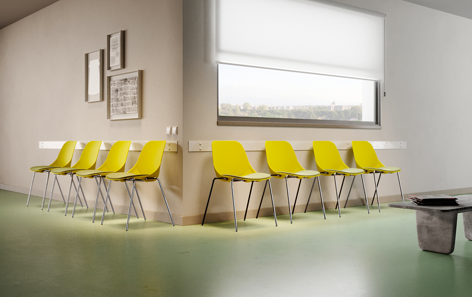 Quick - Meeting, conference and waiting room chairs | Cerantola